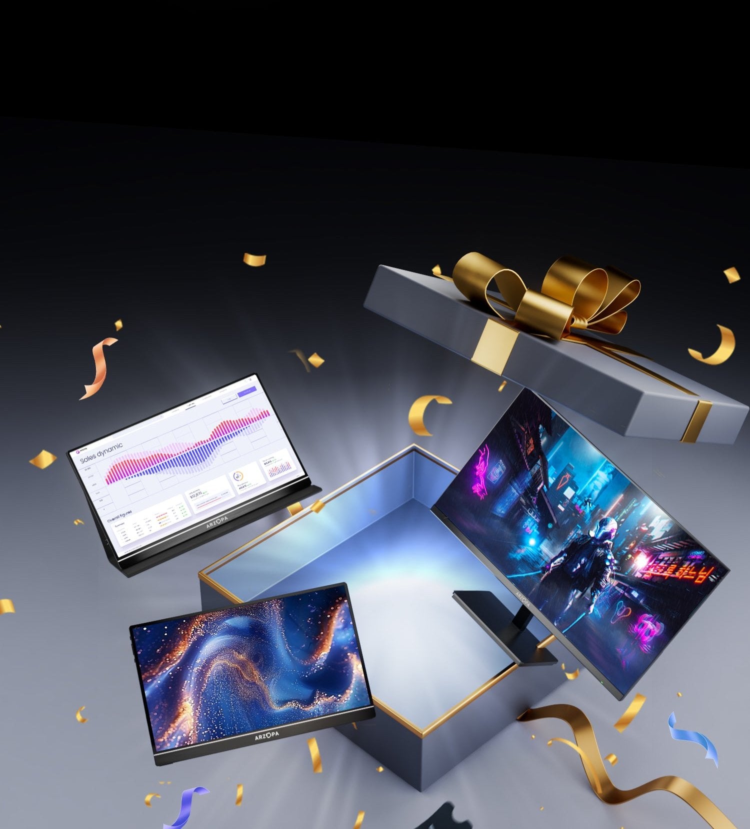 Arzopa Monitor Portátil: a melhor escolha para jogadores e viajantes ...