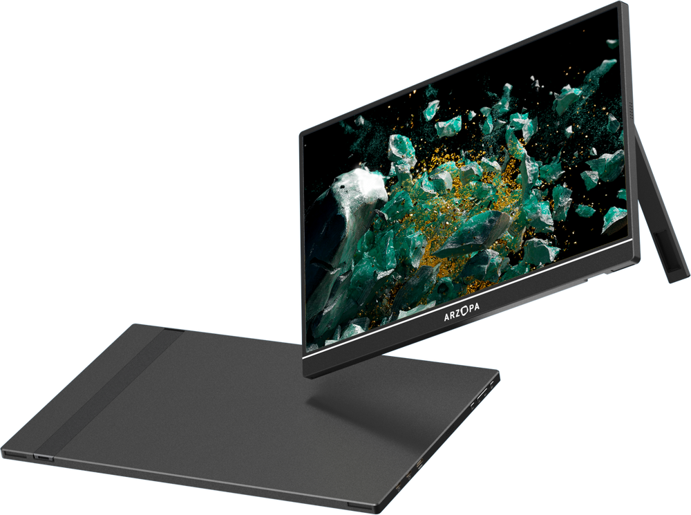 Review do Monitor Portátil Arzopa A1 | Tela LCD 15,6” 1080P FHD – ARZOPA/BR